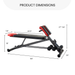 Finer Form Multi-Functional Gym Bench for Full All-in-One Body Workout